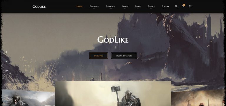 Godlike - Game Theme for WordPress – nK